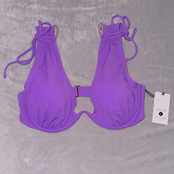 Shade & Shore | Swim | Purple Bikini Top Shade Shore | Poshmark